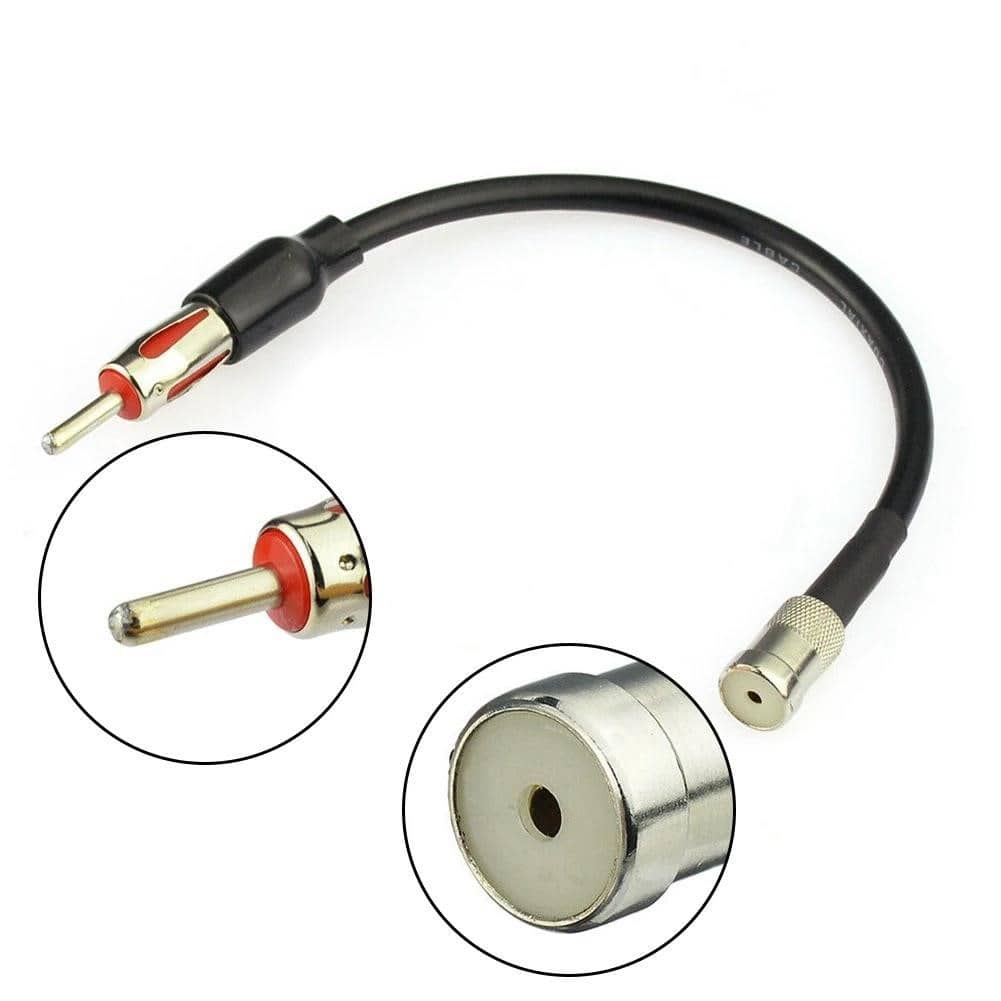 Adapter za antenu za auto radio ISO na DIN kabel za FM AM antenu ...